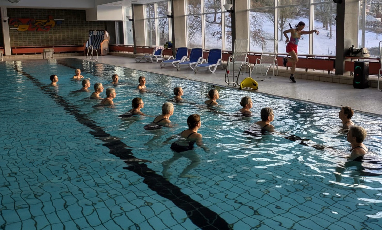 Neues Jahr, neue Aqua-Kurse im Schwimmbad Laubach